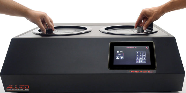 Allied High Tech Products - Dual Platen Manual Polisher, Metallurgical ...